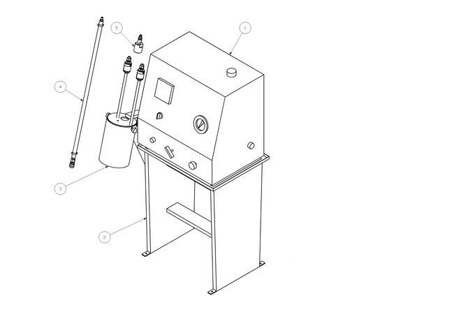 Mcc Meb Mecのディーゼル機関のための8Lタンク燃料弁テスト装置ポンプ単位